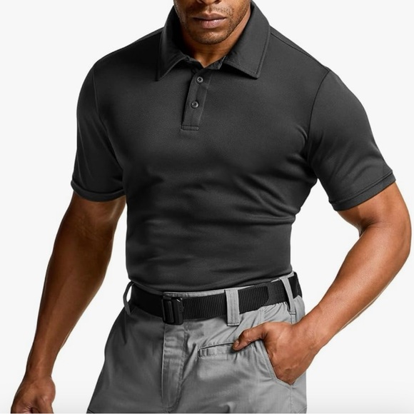 Karbon | Shirts | Karbon Mens Polo Shirt Short Sleeve Lightweight Drt ...
